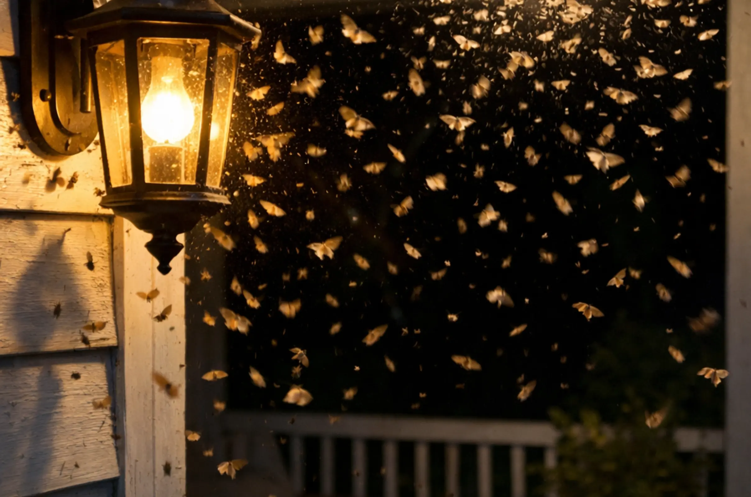 Why Do Outdoor Lights Attract Pests? - Infinite Pest Solutions